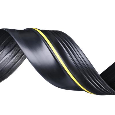 China Flexible PVC Garage Flood Stop Water Barrier Threshold Seal Strip with Self-Adhesive for sale