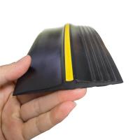 China Flexible PVC Garage Flood Stop Water Barrier Threshold Seal Strip with Self-Adhesive for sale