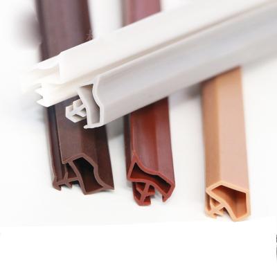 China Aluminum Wooden Door Seal Strip with Silicone TPE PVC Material and ISO9001 Certificate for sale