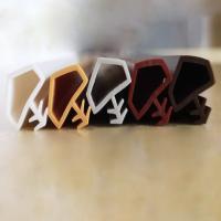 China Aluminum Wooden Door Seal Strip with Silicone TPE PVC Material and ISO9001 Certificate for sale