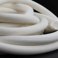 China Round Black White Silicone Foam Sealing Strip with Diameter 1-12mm for sale