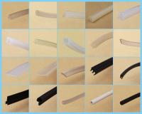 China Shower Door Bottom Seal Strip with 20-90 Shore Hardness and Transparent Design for sale