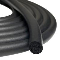 China Gym/Air Conditioner Black Flexible NBR Rubber Foam Tube for 10 Years Service Life for sale