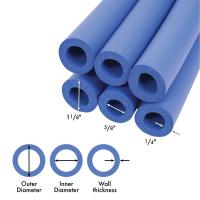 China 10-Year Service Life EPDM Rubber Insulation Pipe for Thermal Insulation in HVAC System for sale