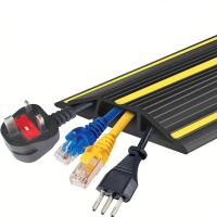 China EPDM Weatherproof Easy Cut Replacement Strip with Black Yellow Line Color for sale