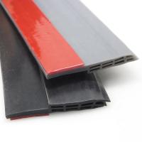 China Brown TPE Door Draft Stopper for Under Door Bottom Seal Strip Home Weather Stripping for sale