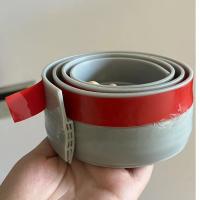 China Silicone Under Door Draft Sweep Stopper Noise Weather Stripping for 50mm Height Doors for sale