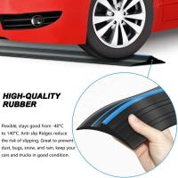 China 15mm Height Rubber Garage Door Threshold Trim Seal with Custom Length and Color Range for sale