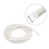 China Extruded White Silicone Rubber Sponge Strip for Closed Cell Circular Foam Backer Rod Seal for sale