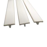China 40-90 Shore A Hardness White Soft T Bar For Furniture Customize for sale