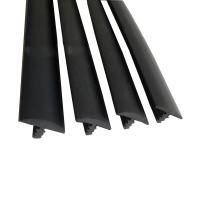 China PVC T Shaped Curved Table Edge Wrapping Strip With Hardness 40-90 Shore Custom Color for sale