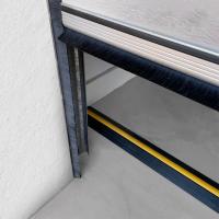 China Strong Duarable Long Use Life PVC Bottom Seal Strip For Gargae Door for sale