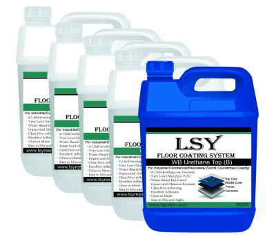 China 3:1 Waterborne Polyurethane Top Coat for Floor and Countertops Coating for sale