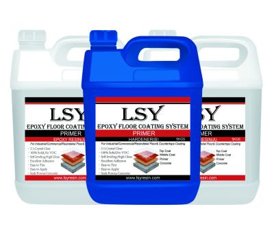 China 2:1 White Epoxy Primer for Floor and Countertops Coating for sale