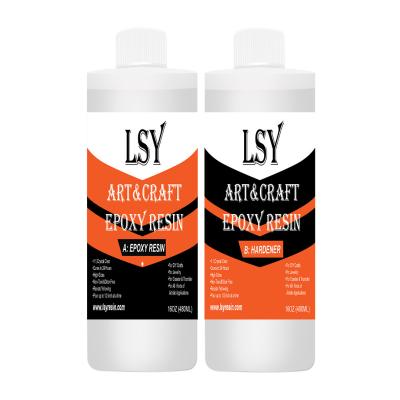 China LSY 16 Oz (473 ml) Art & Craft Epoxy Resin Kit for sale