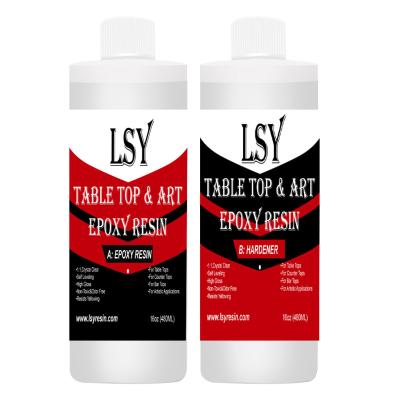 China LSY Tabletop and Art Epoxy Resin 32OZ Kit for sale