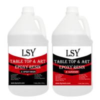 China LSY Tabletop and Art Epoxy Resin 2Gal Kit for sale