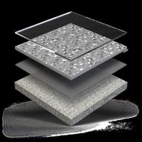 China LSY Epoxy Broadcast Decorative Flake Chips Floor System for sale