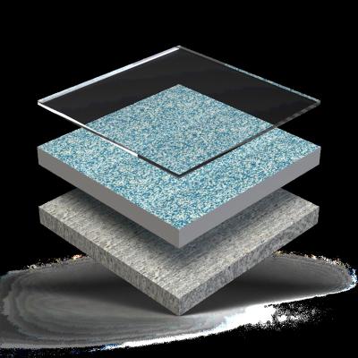 China LSY Epoxy Broadcast Quartz Floor System for sale