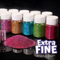 China LSY Holographic Fine Glitter 54 Colors Extra Fine Resin Glitter Powder, Craft Glitter for Resin Jewelry Art Craft for sale