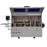 China Edge Banding Machine Automatic PVC MDF Plywood Wood Edge Banding Trimming Machine   For  Woodworking for sale