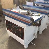 China PVC edge banding machine Manual Curved Edge Bander 45 degree for sale