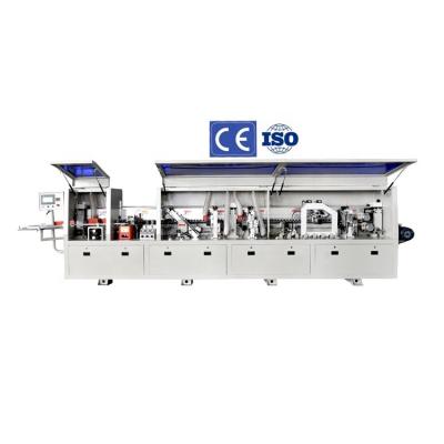 China Wood Edge Bander Furniture Machine MDF PVC ABS Pre Milling Corner Rounding Automatic Edge Banding Machine for sale