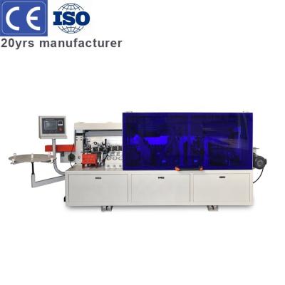 China Automatic Edge Banding Machine Straight Line Woodworking Machine Plywood Pvc Melamine Edge Bander for sale