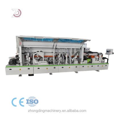 China Automatic high speed edge banding machine end trimming corner trimming  pvc edge banding machine for sale