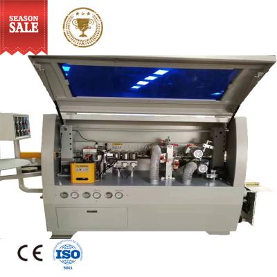 China Cheap stable quality high yield manual end cutting semi-automatic edge banding machine for sale