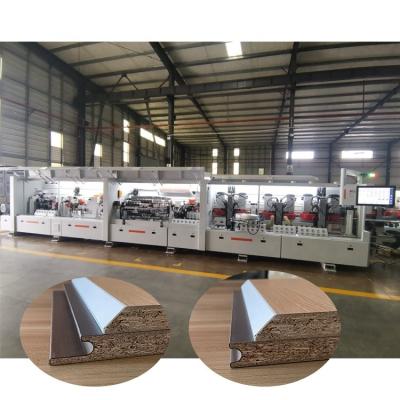 China Edge Bander Machine J Shape And C Shape X Shape Soft Forming Edge Banding Machine for sale
