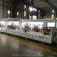 China Automatic Soft Forming L Shape Woodworking Edge Banding Machine J Shape C Shape for sale