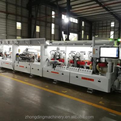 China Automatic Soft Forming L Shape Woodworking Edge Banding Machine J Shape C Shape for sale