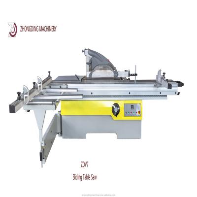 China Customizable  Sliding table saw precise  panel saw electric wood cutting 45/90 degree  machine for wood cutting for sale