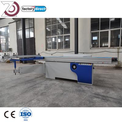China High-precision durable standard size MDF PVC plate heavy-duty woodworking sliding table saw for sale