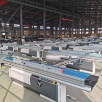 China Sustainable Woodworking Sliding Table Saw Machine 80mm Max Cutting Height for sale