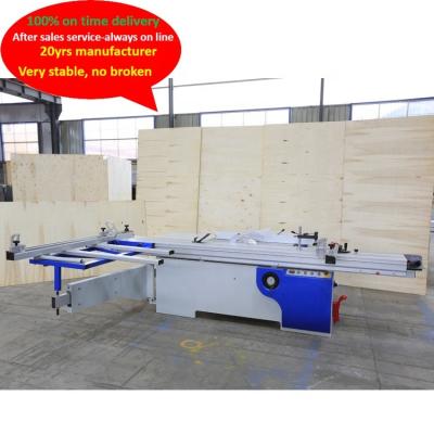 China Horizontal Woodworking Sliding Table Saw Sliding Panel Saw Long Service Life for sale