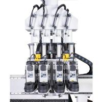 China Mdf Wood Router Cutting Carving Engraving Cnc Woodworking Machine four spindles atc cnc router for sale