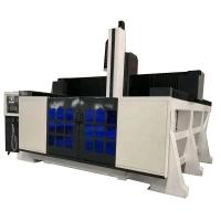 China Automatic 3D Wood Carving Machine ATC Wood 5 Axis CNC Router for sale
