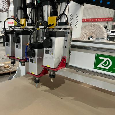 China cnc with 4 axis MDF process machine 4 heads CNC router for sale