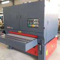 China Cabinet wood planer wide belt sander machine wood double side sanding machine for sale