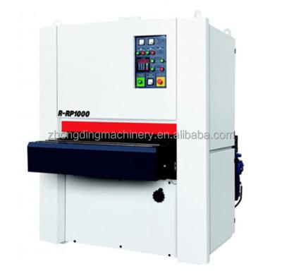 China 1000mm General Calibrating Wide Belt Sander Wood Wide Belt Sanding Machine  For Woodworking  Plywood for sale