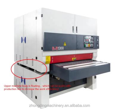 China Floating Upper Body sanding polishing  Machine  Polishing Sanding Machine Lifting Wide Belt Sanding Machine Woodworking Floor for sale
