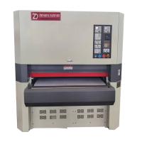 China Woodworking Sanding Machine Floor Cabinet Door Planer Sander  Heavy Duty Conveying Belt Drum Plywood Sanding Machine With Planer for sale