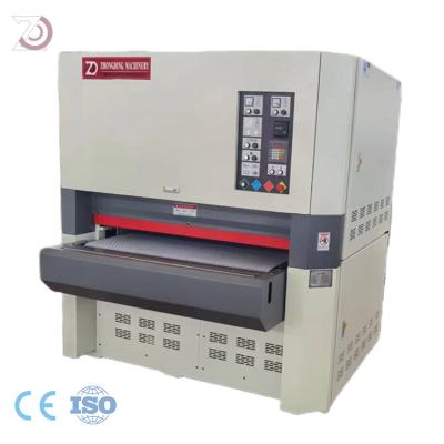 China Solid Wood Board Wide Belt Sander Woodworking Sanding Machine 2 Years Warranty for sale