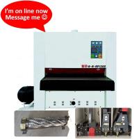 China 81KW Planer Wide Belt Sander Woodworking Calibrating Sanding Machine for sale