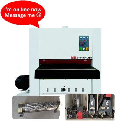 China 81KW Planer Wide Belt Sander Woodworking Calibrating Sanding Machine for sale