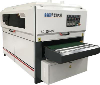 China Profiled polishing machine brush sanding machine woodworking 2 axis for sale