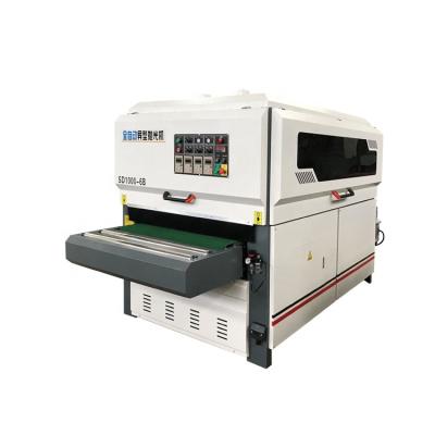 China Automatic Furniture Door Polishing Machine  Woodworking Brush Sanding Machine for sale