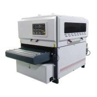 China Automatic Woodworking Brush Sanding Machine Polishing Sanding Machine  Furniture Kitchen Door Cabinet MDF Board PVC for sale